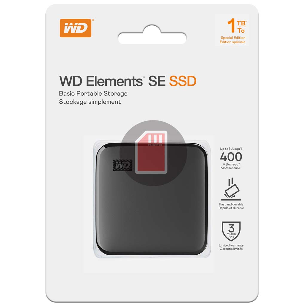 WD Element SE SSD Portable Storage 1TB ฮาร์ดดิสก์ เอสเอสดี Harddisk SSD ประกัน Synnex 3 ปี ...