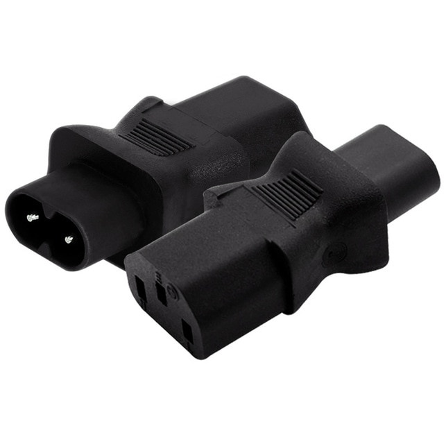 อะแดปเตอร์แปลงปลั๊กไฟ Iec320 C13 C14 เป็น C5 C6 C7 C8 C19 C20 C21 Ups