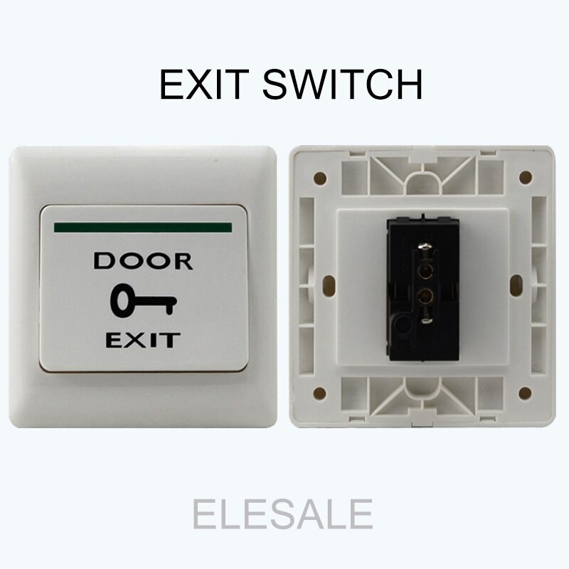Exit Switch PVC พลาสติก ปุ่มกดเปิดประตู | Shopee Thailand