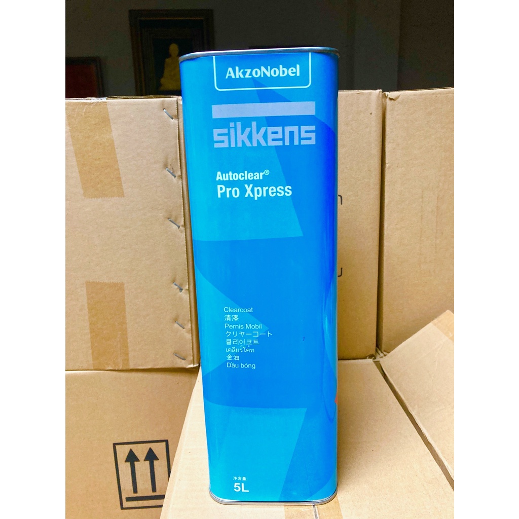 Sikkens Auto Pro Xpress (เเลคเกอร์) ขนาด 5L และ Hardener(ตัวเร่ง) P25 ...
