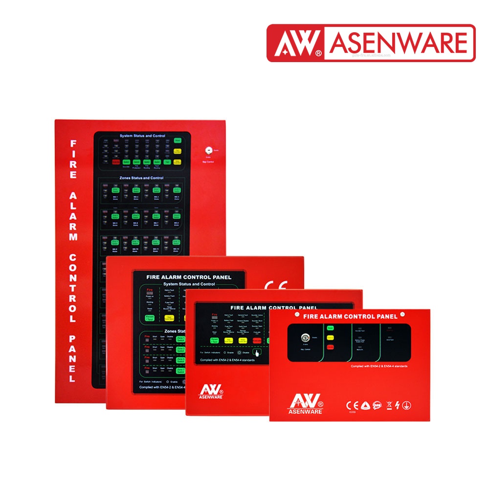 [รับประกัน 1 ปี] Asenware ตู้ควบคุมสัญญาณเตือนไฟไหม้ Conventional fire ...