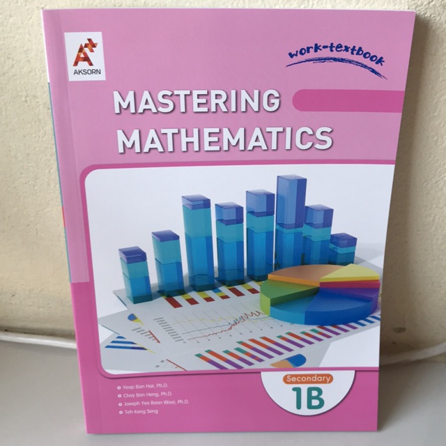 Mastering Mathematics Work-Textbook Secondary 1B | Shopee Thailand