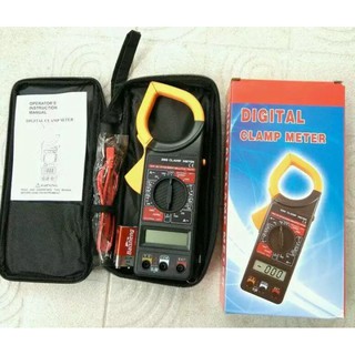เครื่องวัดกระแสไฟฟ้าและแรงดัน Digital Clamp Meter DT-266 | Shopee Thailand
