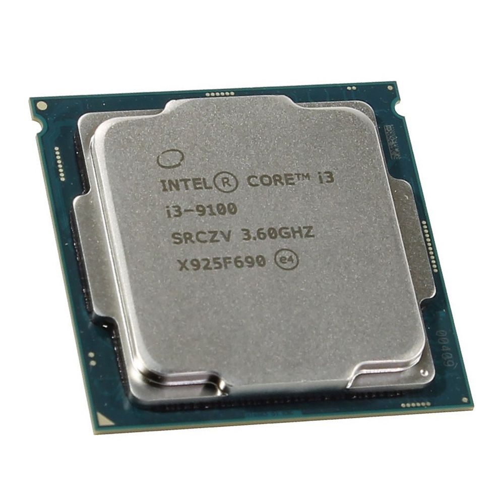 Intel Core i3-9100 CPU 3.6GHz 4-Core LGA 1151 Processor (Tray, Without ... Intel Core i3-9100 CPU 3.6GHz 4-Core LGA 1151 Processor (Tray, Without ...