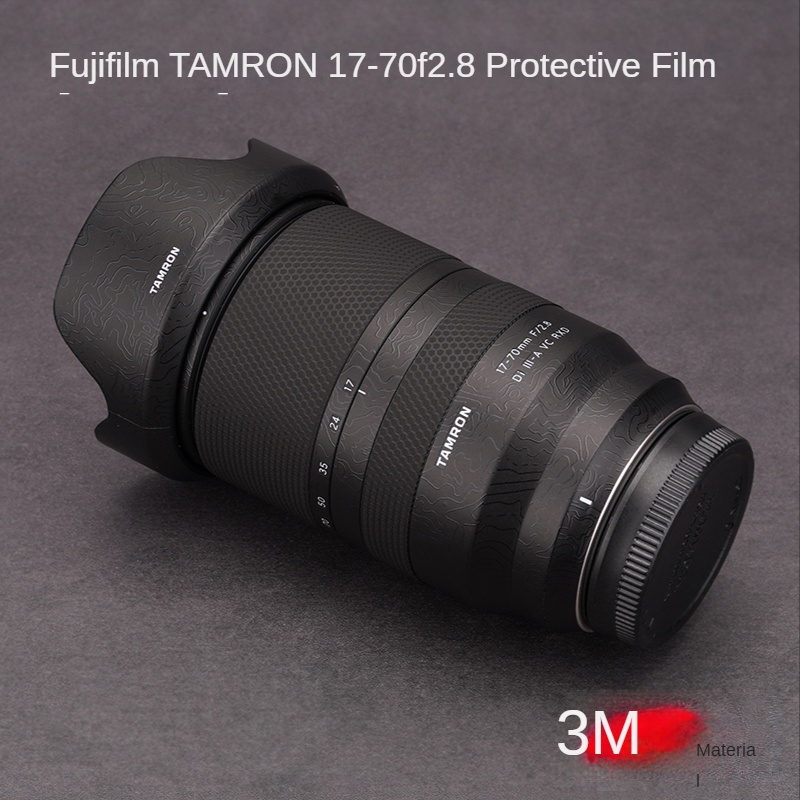 สติกเกอร์ฟิล์มคาร์บอนไฟเบอร์ ลายพราง ป้องกันเลนส์กล้อง สําหรับ TAMRON 17-70 F2.8 fujikou 1770 3M ...