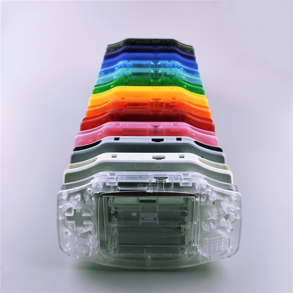 ใหม่ที่กำหนดเอง Hard Shell Case สำหรับ GBA IPS LCD รุ่นสำหรับ GAMEBOY ...