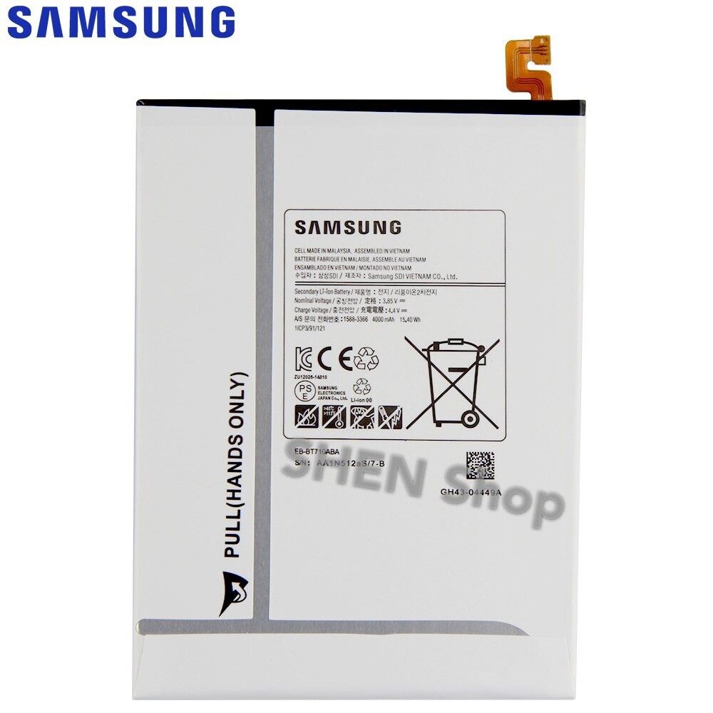 แบตแท้100% แบตเตอรี่ Samsung Galaxy Tab S2 8.0 T710 T715 LTE SM-T715C EB-BT710ABE 4000mAh EB ...
