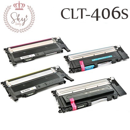 ตลับหมึกเลเซอร์ Toner รุ่น CLT-406K/406K / 406BK /406/ K406 /CLTC406 ...