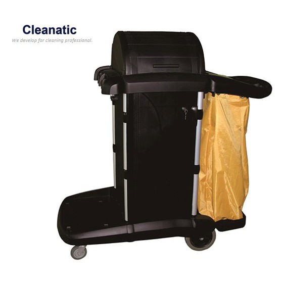 Cleanatic C-7028 รถเข็นอุปกรณ์ แบบมีลิ้นชักและที่ปิด | Shopee Thailand