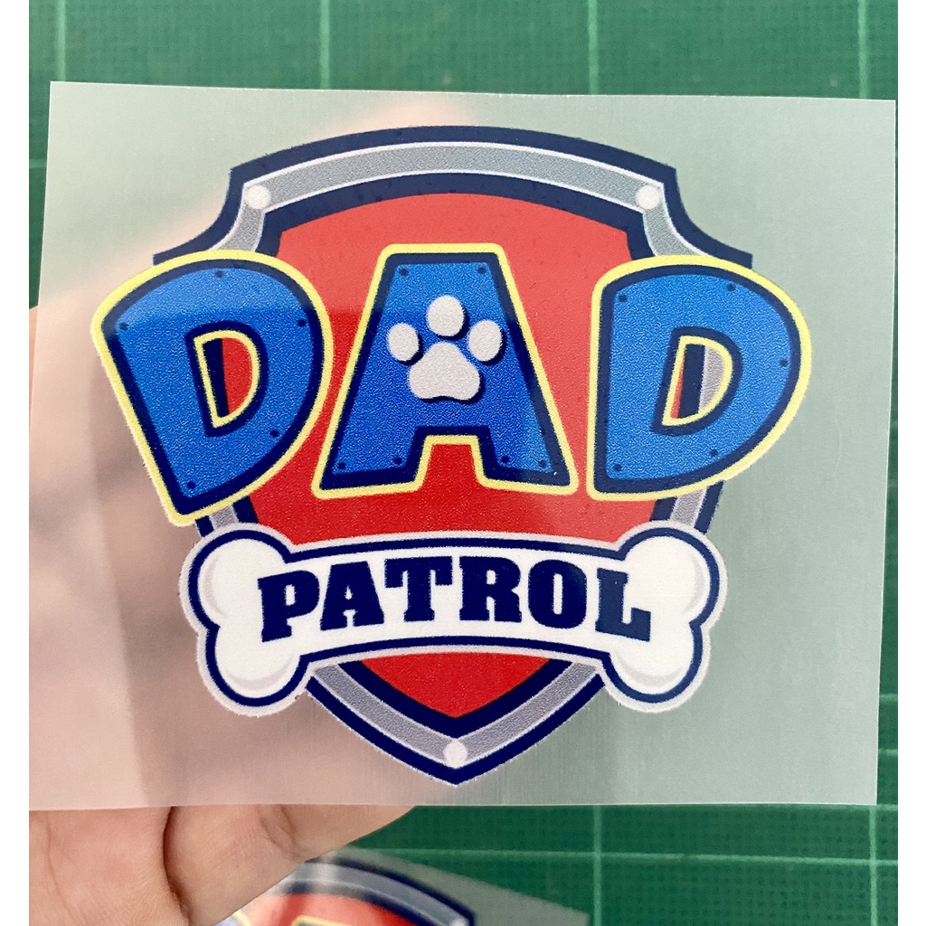 ตัวรีดติดเสื้อตัวการ์ตูน Pow patrol รวมแก้งค์ รีดง่ายแผ่นฟิมล์รีดร้อน ...