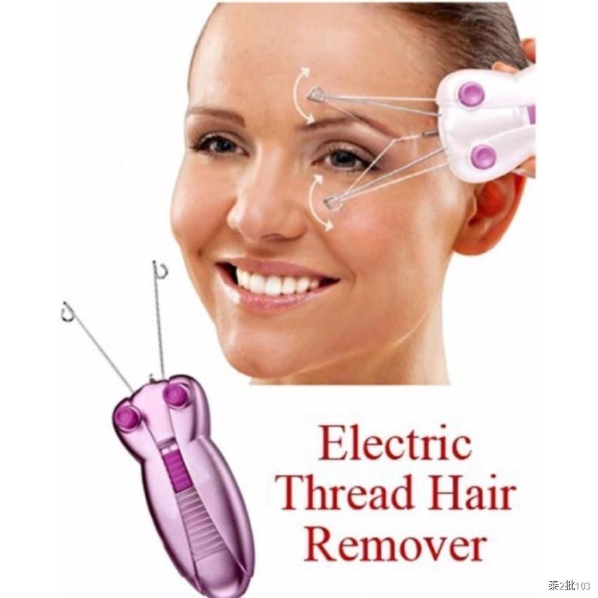 VAUKO : เครื่องกำจัดขน ที่โกนขน ที่ถอนขน ด้วยด้าย แบบหมั่งหมิง (การดึงขนหน้า ขนตามตัว ด้วยด้าย ...