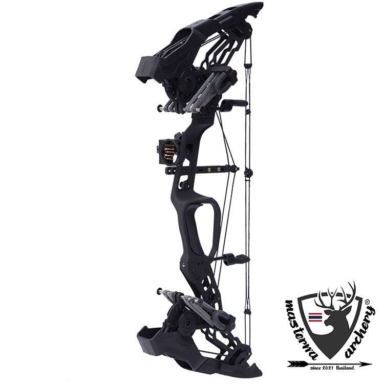 Predator Compound Bow ธนูคอมพาวด์นักรบนักล่ายิงได้สองระบบลูกเหล็กและลูก ...