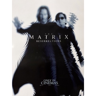 โปสเตอร์หนังเดอะ เมทริกซ์ เรเซอเร็คชั่นส์ | The Matrix Resurrections ...