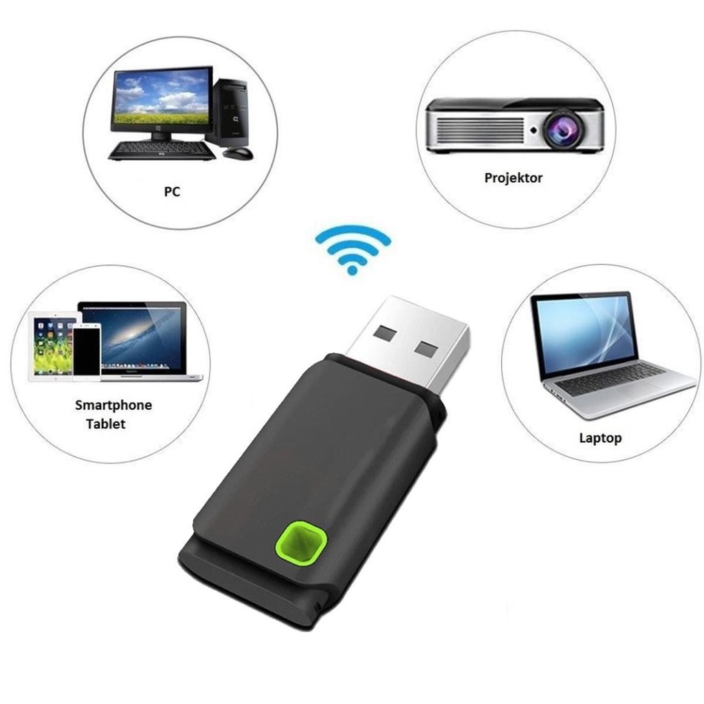 Mini USB 300 Mbps อะเเดปเตอร์รับสัญญาณไวไฟ สำหรับเเล็อปท็อป | Shopee ...