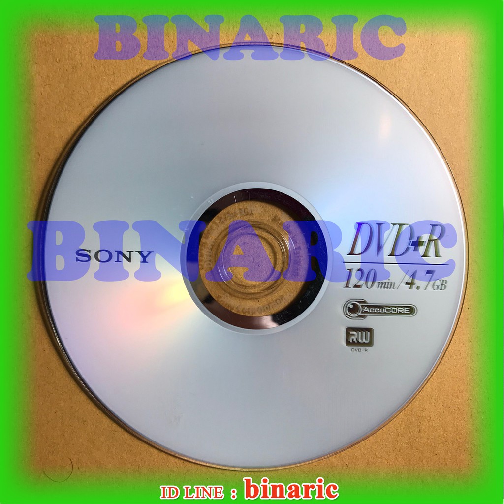 SONY DVD+R (แบบแบ่งขาย 1 แผ่น 15 บาท) 4.7GB/120min. Speed16x | Shopee ...