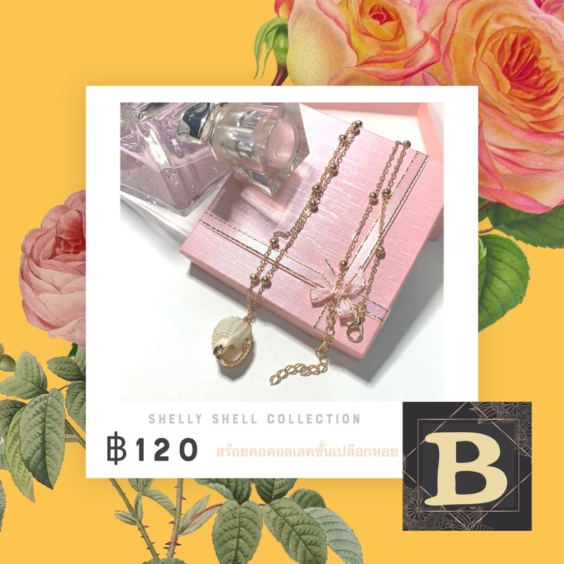 Shelly Shell collection สร้อยคอคอลเลคชั่นเปลือกหอย | Shopee Thailand