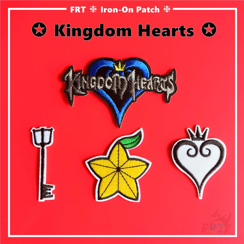 ☸ แผ่นแพทช์เหล็ก ลาย Kingdom Hearts RPG Game ☸ แผ่นแพทช์รีดติดเสื้อ รูป ...