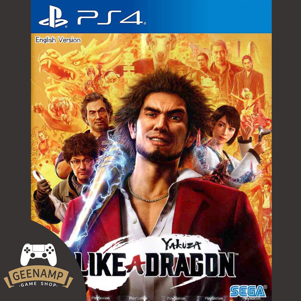 (คูปองShopee ลด20%) PS4 [มือ1] Yakuza : Like a Dragon (R3/ASIA)(EN ...