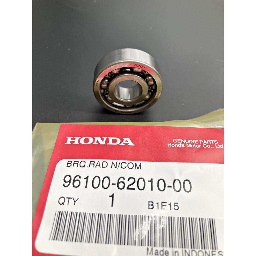 ลูกปืนตลับ 6201 ลูกปินเกียร์ (แท้ศูนย์ฮอนด้า) ราคา/1ชิ้น 96100-62010-00 ...