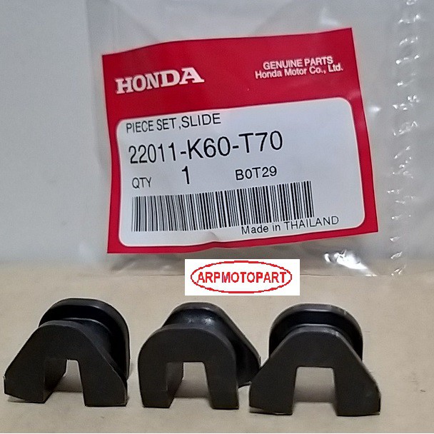 ชุดแผ่นสไลด์ชามหน้าแท้ รุ่น CLICK 125-I ปี 2015-2017 # 22011-K60-T70 | Shopee Thailand