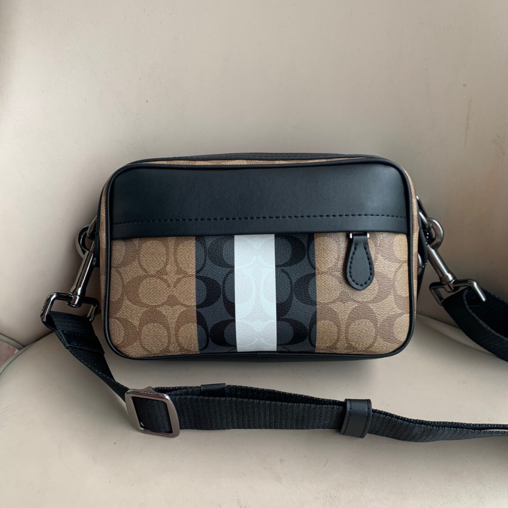 Coach กระเป๋ากล้อง กระเป๋าสะพายข้างผู้ชาย F50713 50715 39946 67326 ...