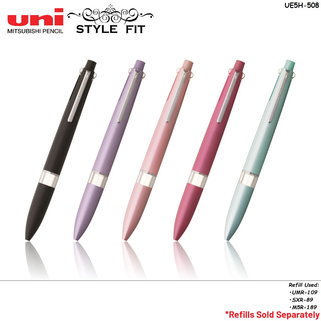 UniStyle Fit 5 Color Meister Empty Multi Pen Body (ชนิดกด) UE5H-508 | Shopee Thailand