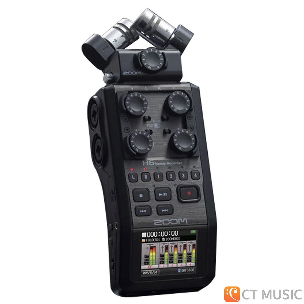 Zoom H6e / H6 Handy Recorder H6essential เครื่องบันทึกเสียง Zoom H6 H 6 ...