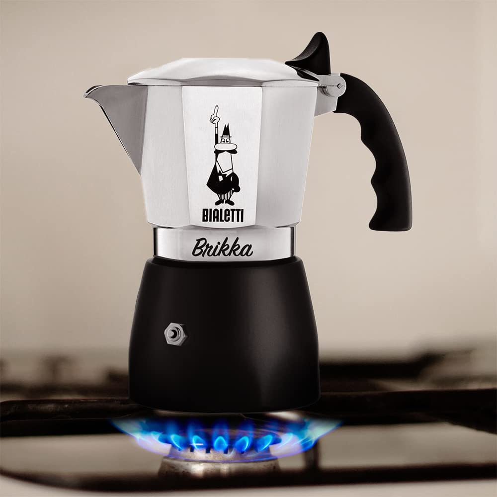 Bialetti Brikka moka pot 2 cup 4 cup รุ่น 2018 2020 หม้อต้มกาแฟ บริกก้า ...