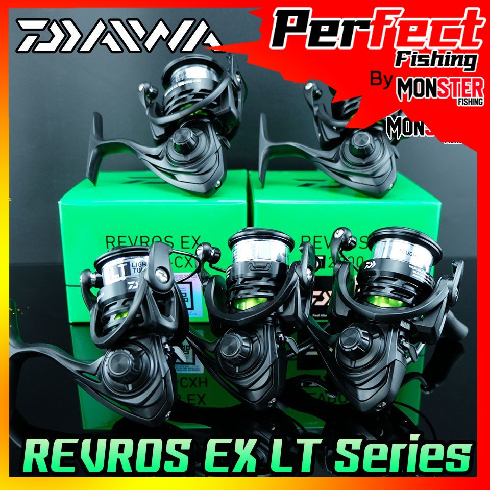 รอกตกปลา รอกสปินนิ่ง ไดว่า DAIWA REVROS EX LT Series 2020 | Shopee Thailand
