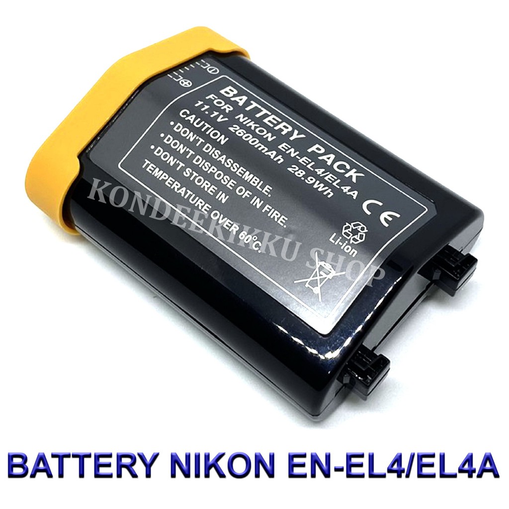 ENEL4 / EN-EL4 / ENEL4a Camera Battery For Nikon D2H,D2Hs,D2X,D2Xs ...