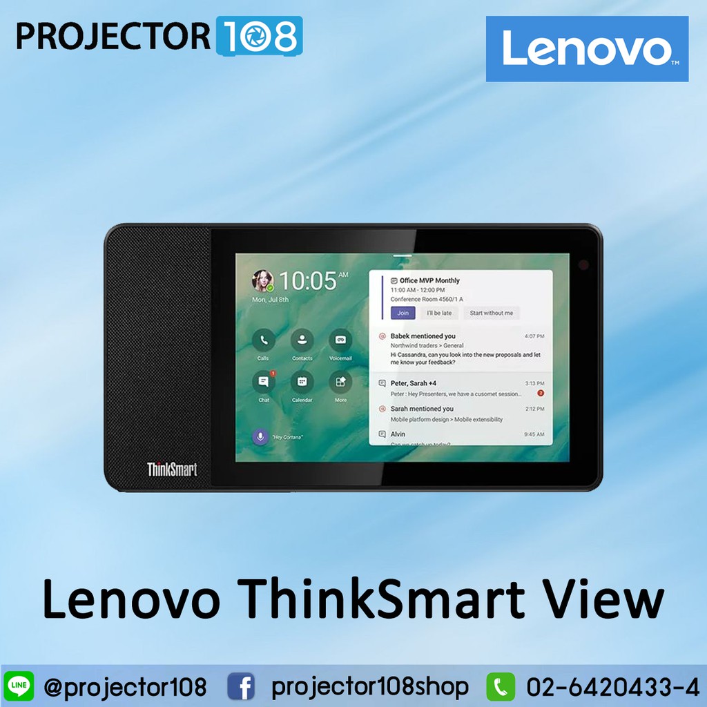 Lenovo ThinkSmart View ZA690000US Video Conference Equipment for ...