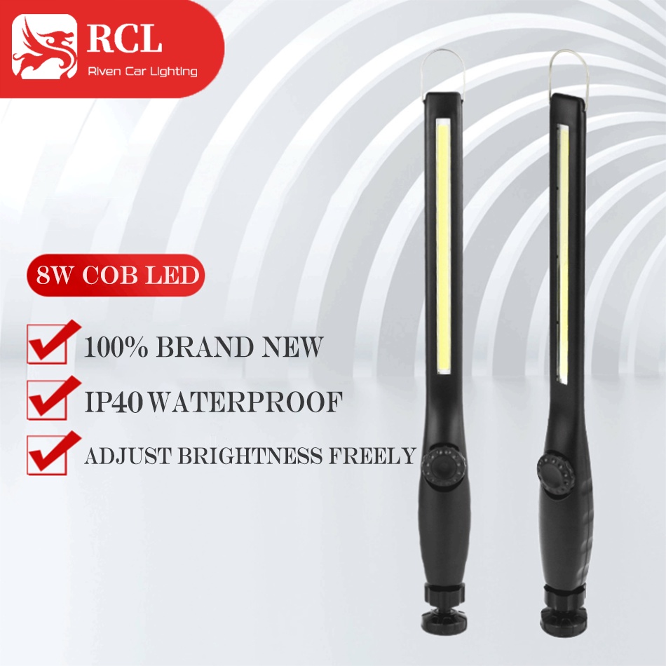 Rechargeable LED COB Floodlight Work Light 3.7V 8W 6500K Adjust ...