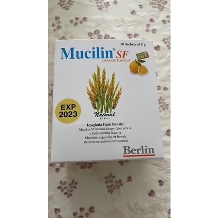 Mucilin SF Natural Fiber #ไฟเบอร์ #ไฟเบอร์รสส้ม #ไฟเบอร์ผง #ไฟเบอร์แบ่ง ...