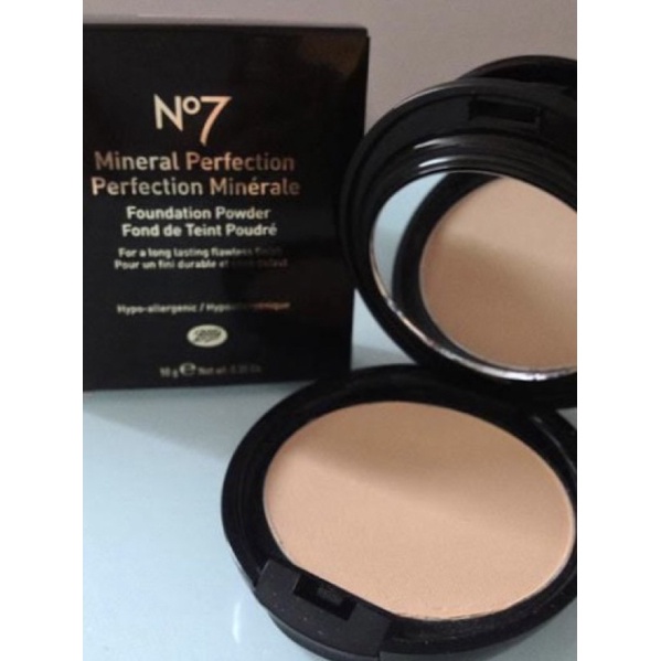 No 7 Mineral Perfection Foundation Powder | Shopee Thailand