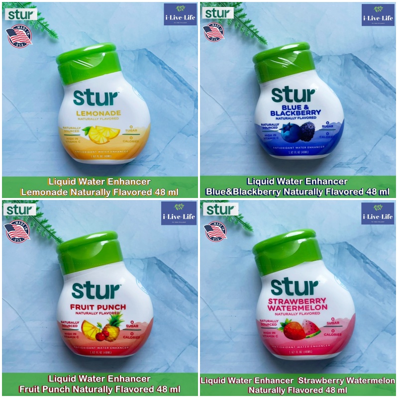 Stur - Liquid Water Enhancer Love Water Naturally 0 Calories Sugar High ...