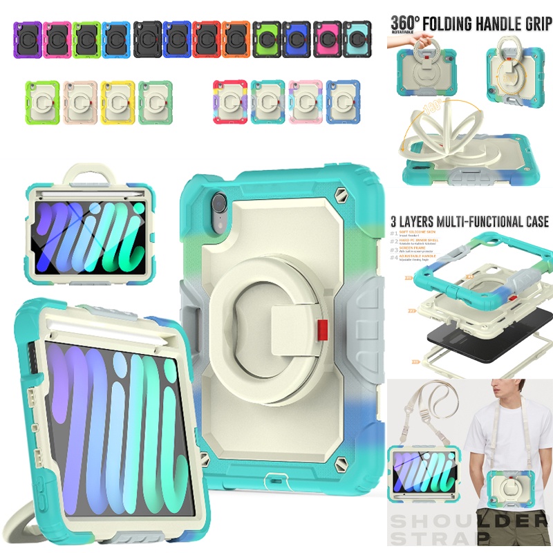 Shockproof iPad Tablet Case For iPad mini 4 5 6 iPad 5th 6th Gen 9.7 ...