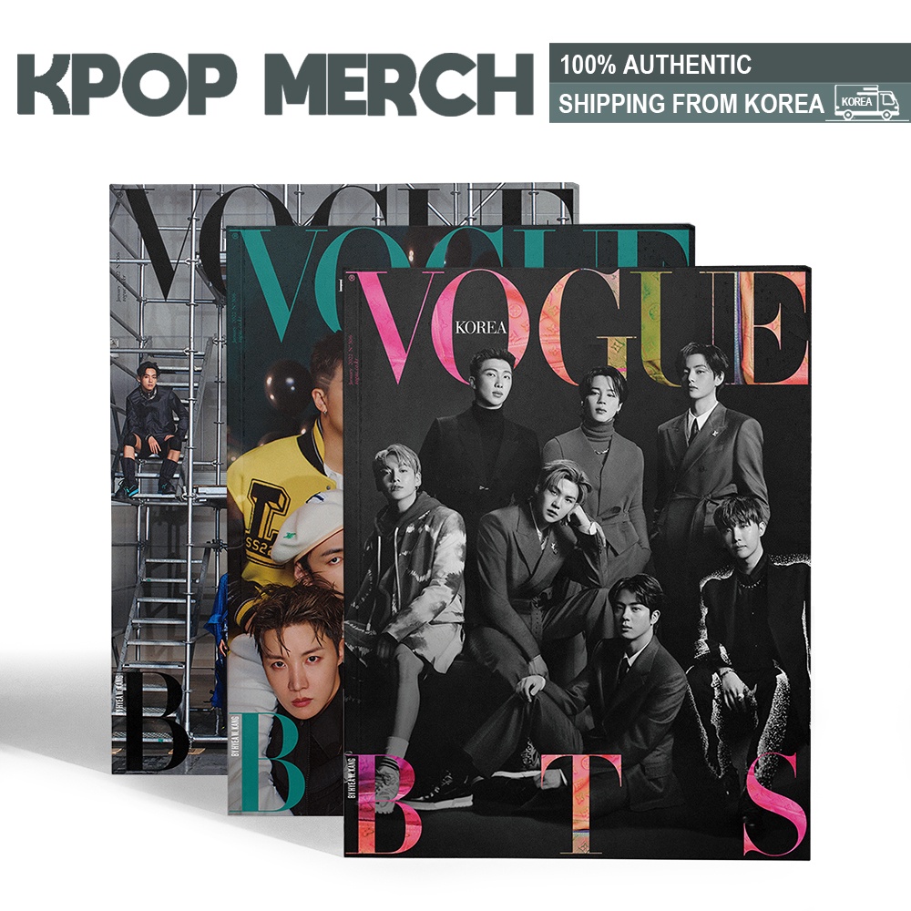 BTS - Vogue Korea BTS Special Edition 2022.01 | Shopee Thailand