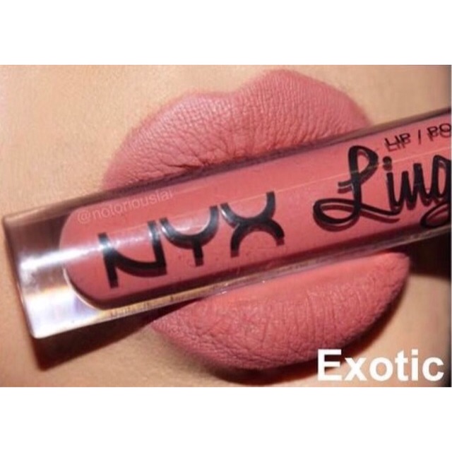 NYX Lip Lingerie ของแท้/พร้อมส่ง # LIPLI12 Exotic/Exotisme | Shopee ...