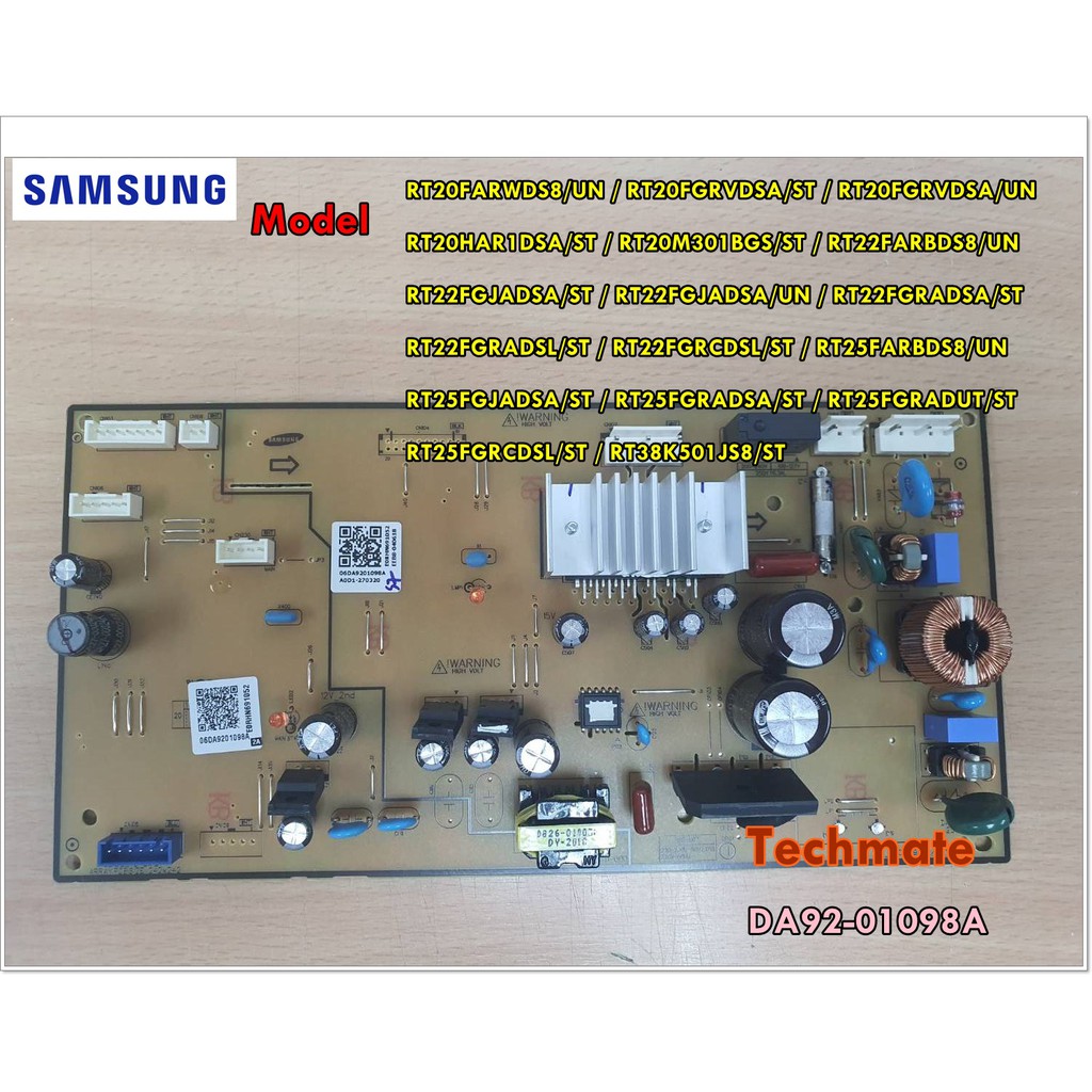 อะไหล่ของแท้/เมนอบร์ดตู้เย็นซัมซุง/SAMSUNG/ASSY PCB INVERTER/DA92 ...