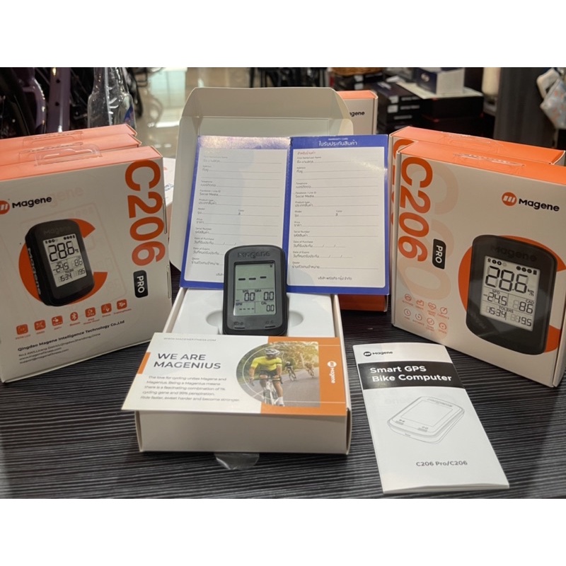 ไมล์GPSราคาประหยัดMageneC206 กับ C206PROรองรับวัดหัวใจรอบขา | Shopee Thailand