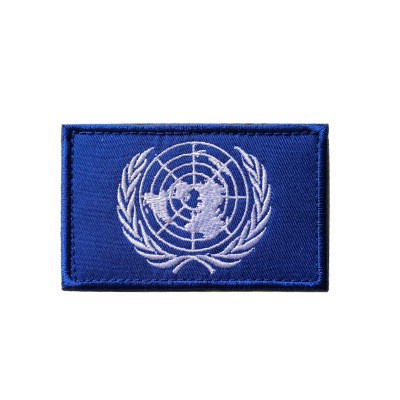 United Nation Complete Un United Nations U.N. Badge Pvc Tactical Army ...