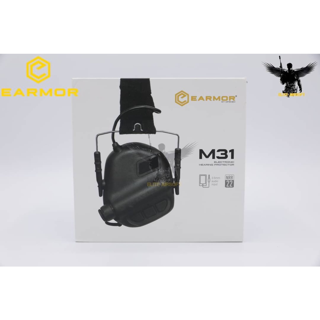 หูฟังตัดเสียง ยี่ห้อ Earmor รุ่น M31 Mod3 (ไม่มีไมค์) | Shopee Thailand