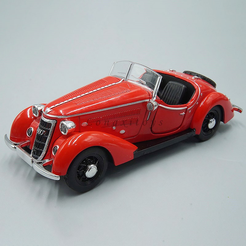 โมเดลรถยนต์ Audi Wanderer W25K Roadster 1:32 สไตล์วินเทจ พร้อมเสียง และ ...