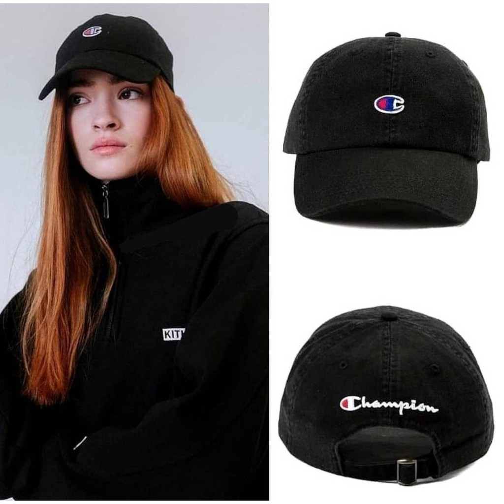 [เก็บ code ลดเพิ่ม 197]หมวก Champion (Unisex) ปรับสายได้**ของเเท้ ...