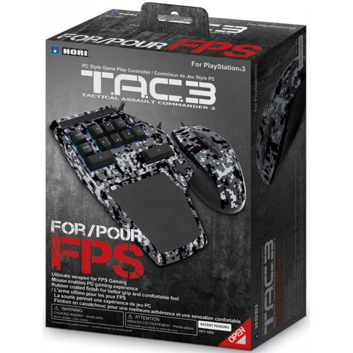 Hori Tactical Assault Commander 3 TAC3 คีย์บอร์ดและเมาส์ ลายพราง ...