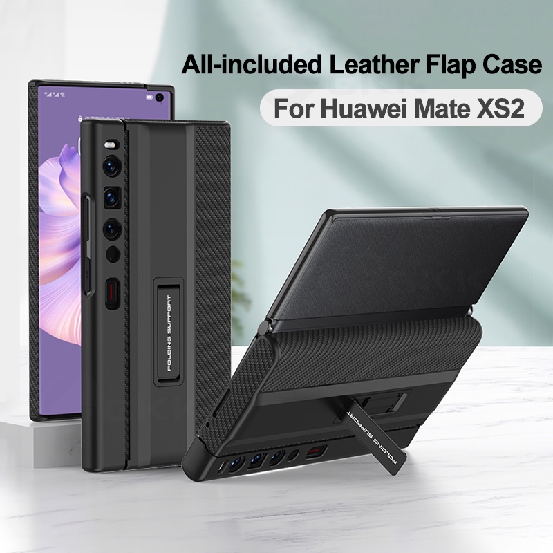 เคสโทรศัพท์หนัง ฝาพับ กันกระแทก ปรับได้ สําหรับ Huawei Mate XS 2 Huawei Mate XS2 | Shopee Thailand