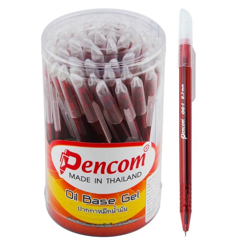 Pencom ปากกาเพนคอม OG1 หัวปากกา 0.7 (50แท่ง)(พร้อมส่ง) | Shopee Thailand