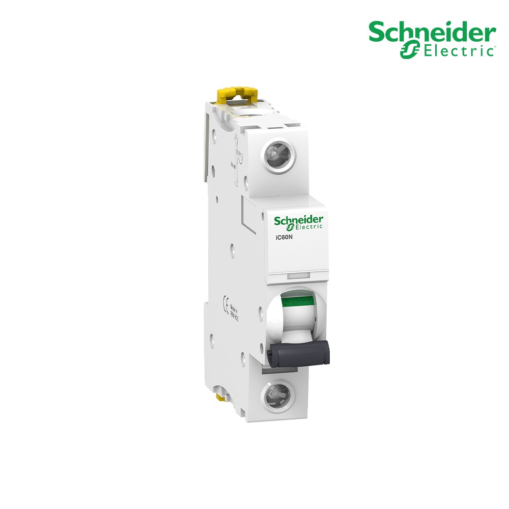 Schneider Electric Acti9 iC60N, 1P, 63 A, C curve, 6kA (IEC 60947-2 ...