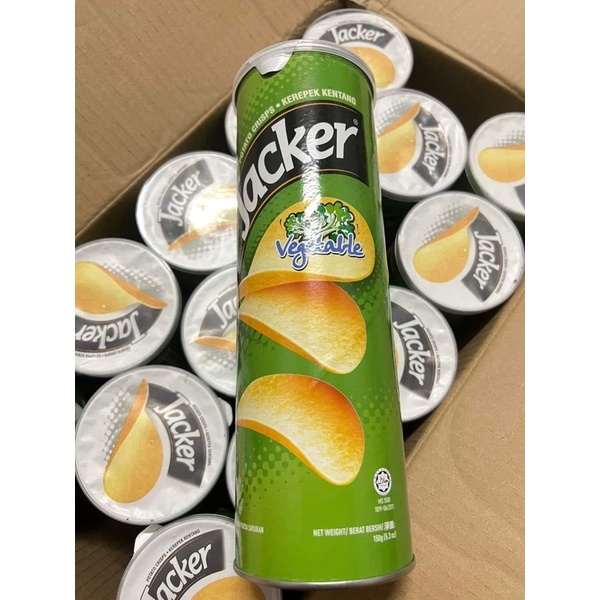 Potato Jacker เจคเกอร์มันฝรั่งทอดกรอบ มี 4 รสชาติ ขนาด 150 กรัม ...