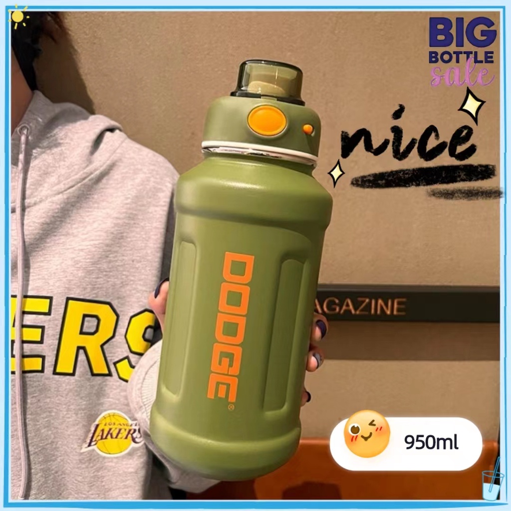 Dodgeแก้วเก็บความเย็น กระบอกน้ำ ขวดน้ำสแตนเลส ขวดน้ำเก็บเย็น ขนาด620/950ml DB22666 ของแท้ ...